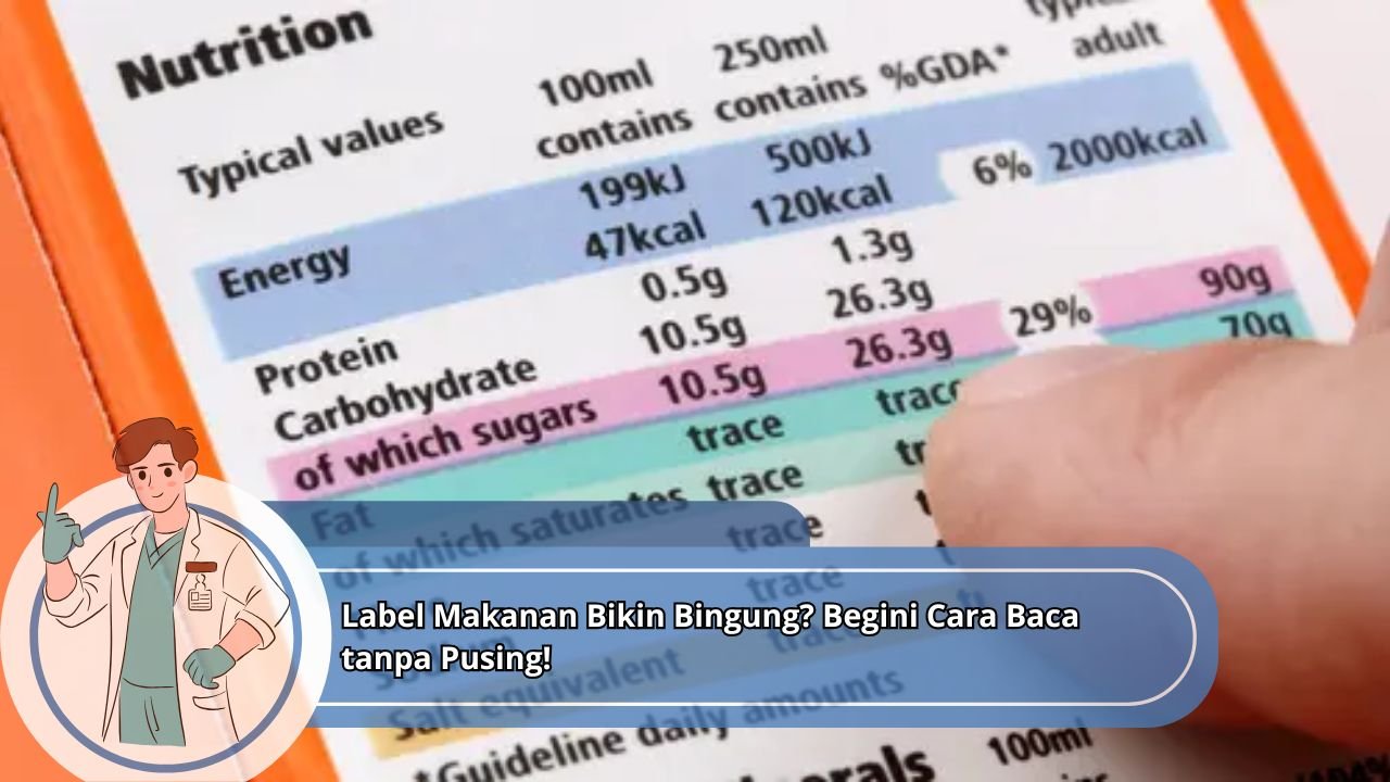 Label Makanan Bikin Bingung? Begini Cara Baca tanpa Pusing!
